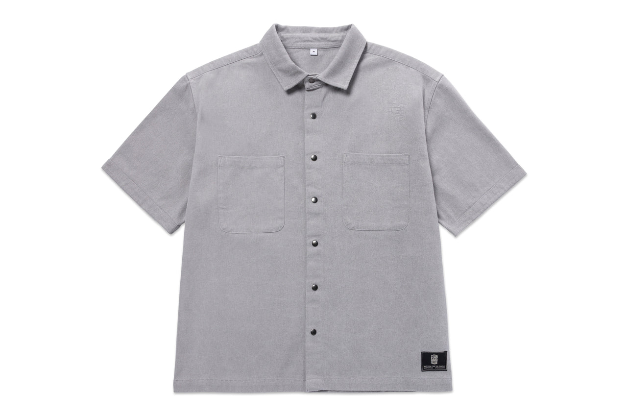 Button Down Work Shirt Dusty Grey – STANDARD ISSUE TEES